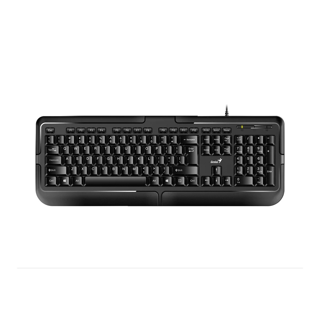 Genius Wired Keyboard KB-118, USB Plug And Play, Black (31310051408)
