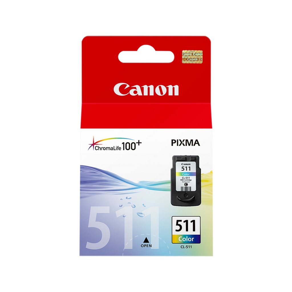 Canon Cl-511 Tri-Colour Ink Cartridge (2972B007AA) | AlHasoob - الحاسوب
